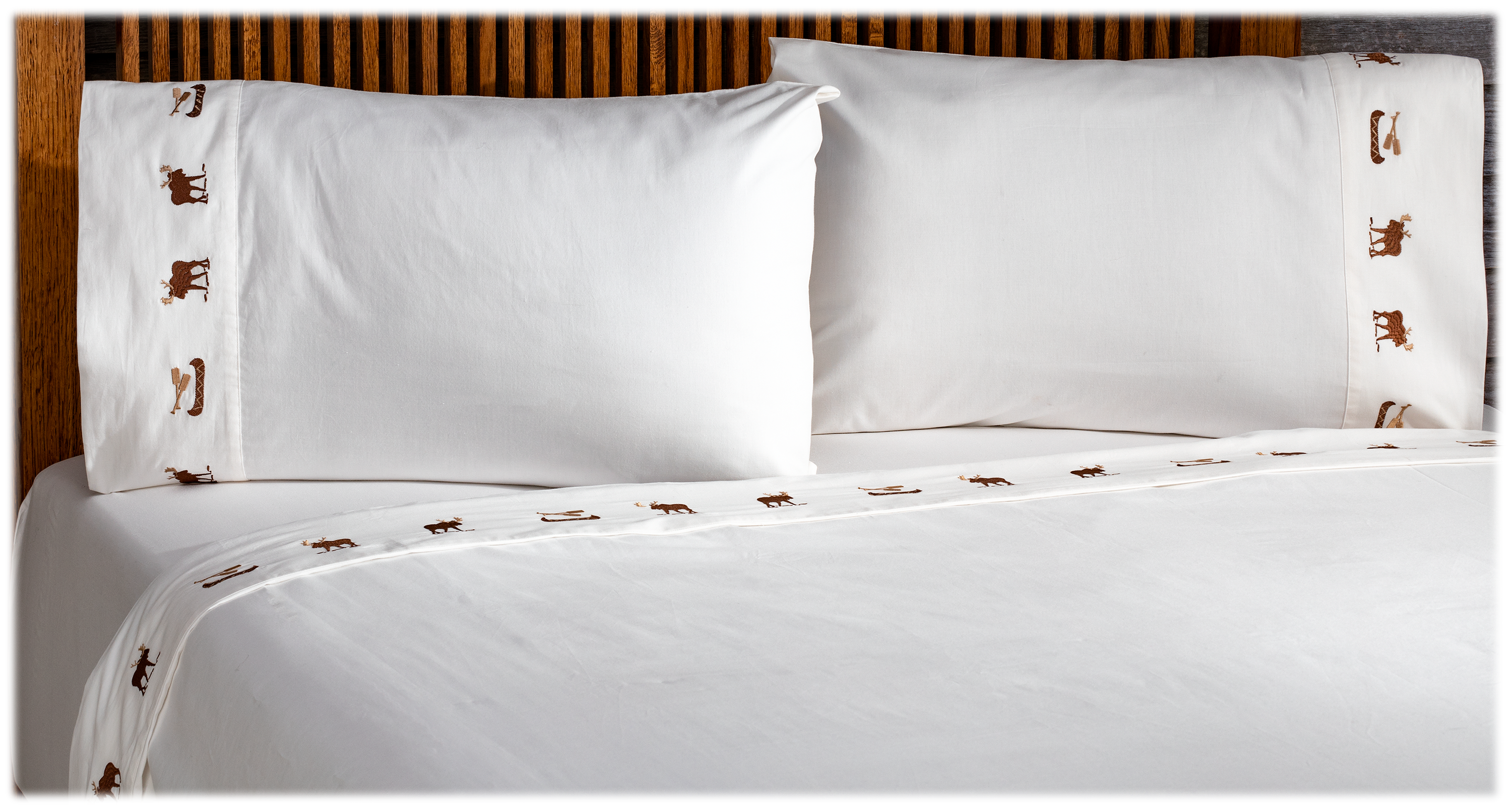 Carstens Embroidered Moose Sheet Set | Cabela's